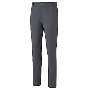 PUMA GOLF Mens Dealer Tailored Pants, Strong Gray, 32W X 32L US