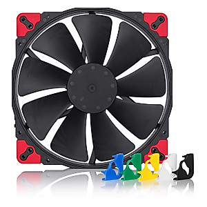 Noctua NF-A20 PWM chromax.Black.swap, Premium Quiet Fan, 4-Pin (200x30mm, Black) For Desktop