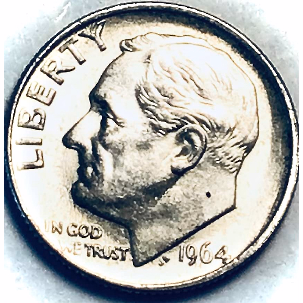 1964 P Roosevelt Silver Dime Seller About Uncirculated