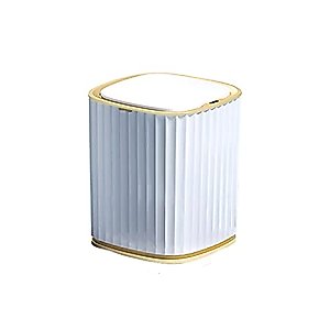 UNNIQ Trash can, Smart Sensor Garbage Bin Kitchen Bathroom Toilet Trash Can Best Automatic Induction Waterproof Bin with Lid