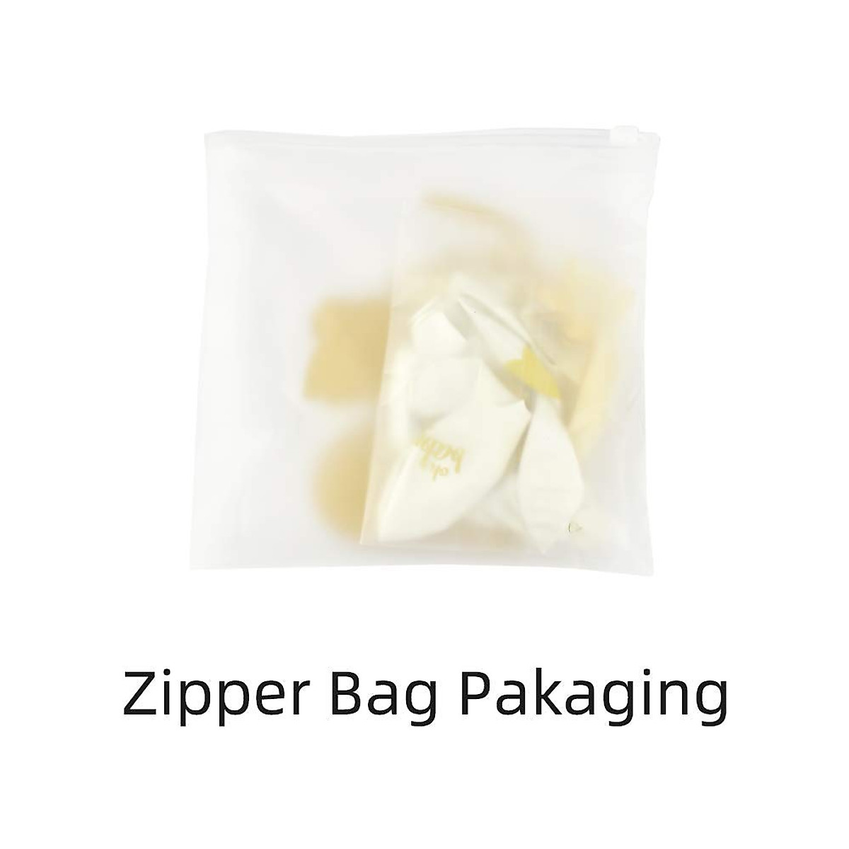 CoolerthingsDG Baby Shower Decorations Neutral Decor Strung Banner & 9PC Balloons w/Ribbon [Gold, Confetti, White] Kit Set | Hang on Wall | Glitter Unisex Pregnancy Announcement Gender Reveal Party