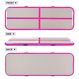 Lucear Inflatable Air Gymnastics Mat Training Mats 10ft/13ft/16ft/20ft Gymnastics Tracks for Home Use/Training