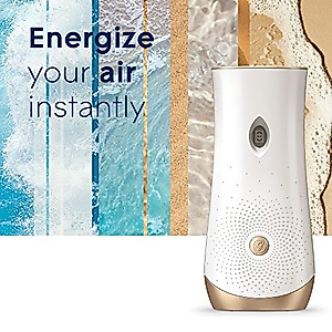 Glade Automatic Spray Refill, Air Freshener for Home and Bathroom, Aqua Waves, 6.2 Oz