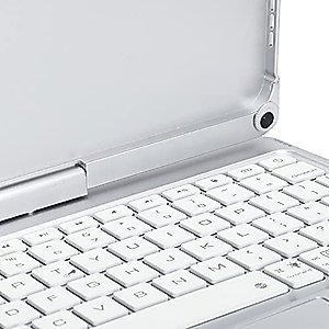 GOWENIC Bluetooth LED Backlight Keyboard Bluetooth Gaming Keyboard Computer Laptop Accessory for PC Computer Laptop Notebook(Silver, Pisa Leaning Tower Type)