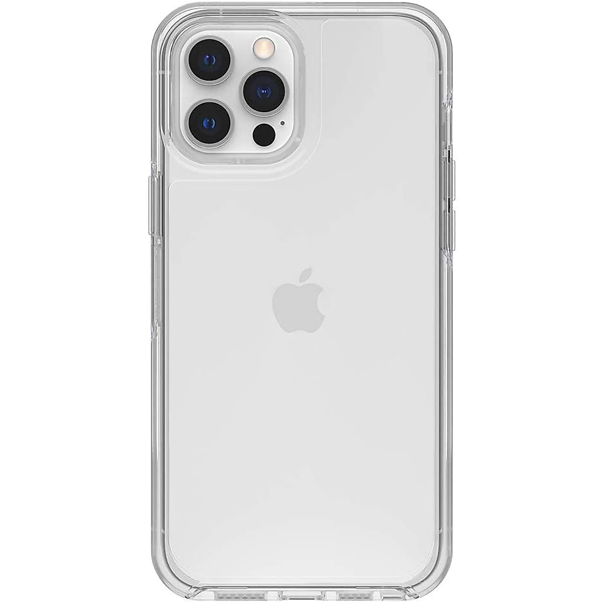 OtterBox Symmetry Clear Seires Case for iPhone 12 Pro Max (Only) - with Performance Glass Screen Protector - Bundle Packaging - Clear