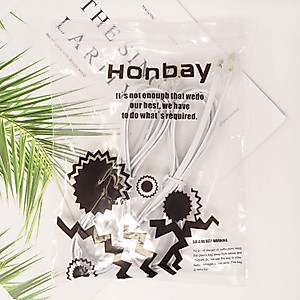 HONBAY 2 Pack Telephone RJ11 6P4C to RJ45 8P8C Connector Plug Cable for Landline Telephone