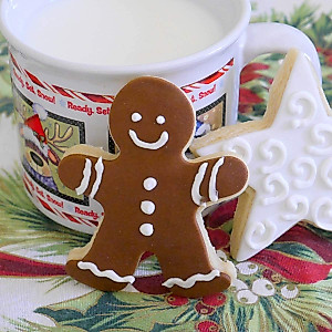 Gingerbread Man Cookie Cutter, Premium Food-Grade Stainless Steel, Dishwasher Safe