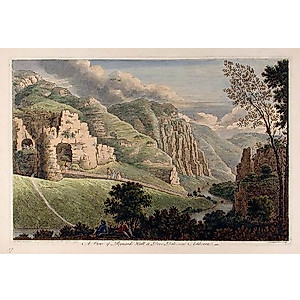 A View of Reynards Hall in Dove Dale, near Ashbourn