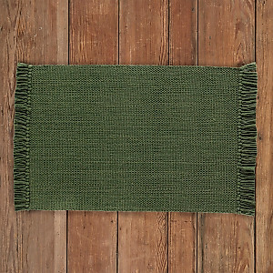 Park Designs Green Casual Classics Placemat Set of 4