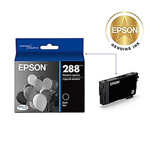 EPSON T288 DURABrite Ultra Ink Standard Capacity Black Cartridge (T288120-S) for select Epson Expression Printers
