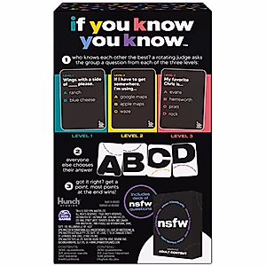 If You Know You Know IYKYK - The Question Card Game | Adult Games for Game Night | Board Games for Adults | Party Games for Adults Ages 18 & up
