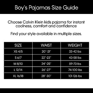 Calvin Klein Boys' Little 2 Piece Sleepwear Top and Bottom Pajama Set, Calvin Camo, Large