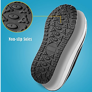 DADAWEN Women's Slip On Breathable Mesh Walking Tennis Shoes Lightweight Comfort Wedge Platform Casual Sneakers for Gym Travel Work Black US Size 7.5