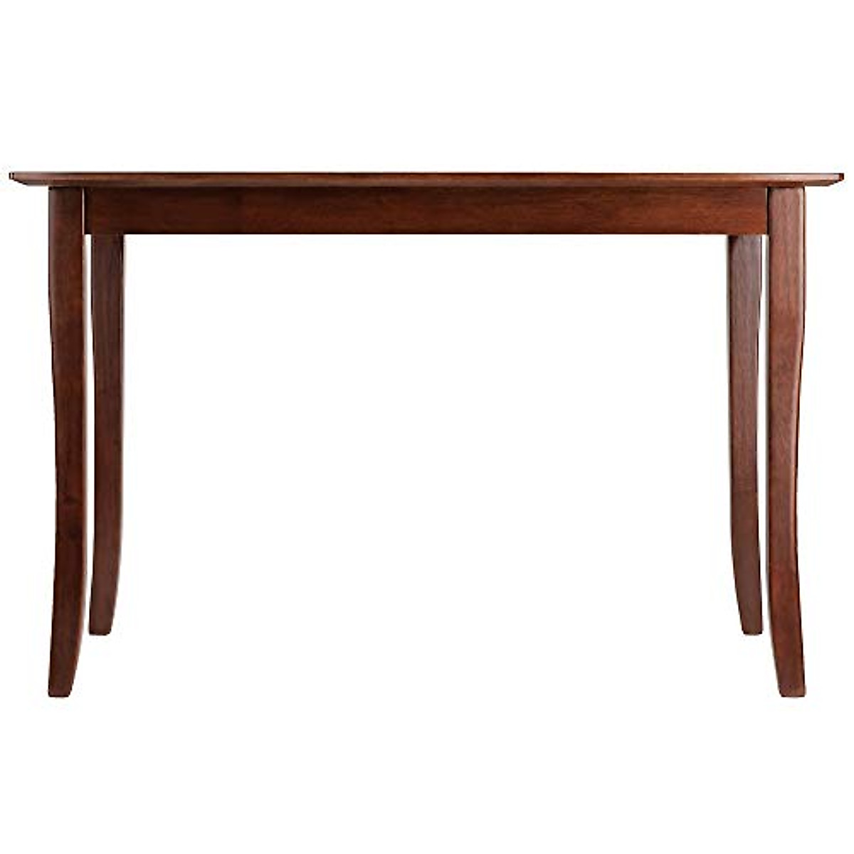 Winsome Inglewood 5-PC Set Table w/ 4 Ladderback Chairs Dining, Walnut