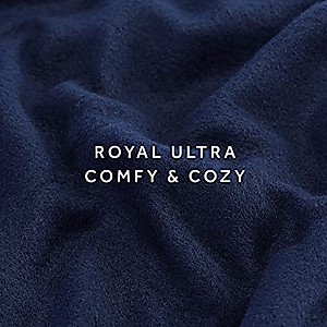 Sunbeam Royal Ultra Admiral Blue Heated Blanket - Twin