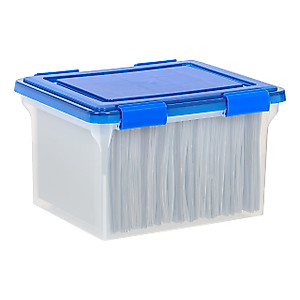 IRIS USA 3Pack Letter and Legal Size WEATHERPRO File Box