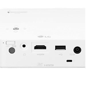 LG Electronics PH30N Portable CineBeam Projector with connectivity Bluetooth Sound, Built-in Battery, and Screen Share (Renewed)