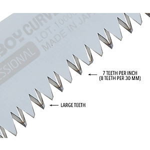 Silky Professional Series PocketBoy Curved Blade Folding Saw 170mm Large Teeth (726-17)