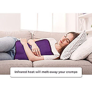Crystal Heating Pad Mat | Bio Amethyst & Ceramic Tourmaline | Far Infrared Heating Pads | Small Travel | Negative Ions | 108-Day Risk-Free Guarantee | Sparkle Mats