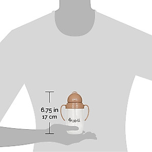 Any angle straw sippy cup | ZoLi BOT 2.0 weighted straw sippy sandstone tan, most loved training sippy cup, toddler transition straw cup, sippy cup with handles