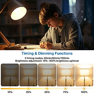 Cadrim Rechargeable Light Bulb, Battery Operated Emergency Lamp with Remote LED Bulbs Detachable Charging Wall Sconce 3 Color, RGB, Timer, Dimmer, E26/E27, for Non-Hardwired, Power Outage, 1 Pack