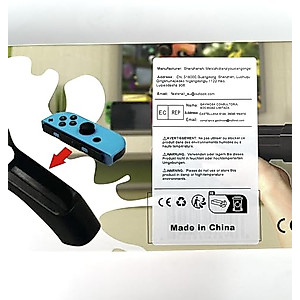 FASTSNAIL Shooting Gun Compatible with Nintendo Switch/Switch OLED, Replacement for Joy-Con Gun Controller Game Gun Hand Grips Compatible with Nintendo Switch Joycons/Switch OLED