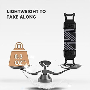 Aiaabq Security Hand Strap, Kindle Hand Strap Lightweight Finger Grip Holder for eReaders -Kindle/Kobo/Voyaga/Lenovo/Sony Kindle E-Book/iPad Tablet (1pc 6-8in Black)