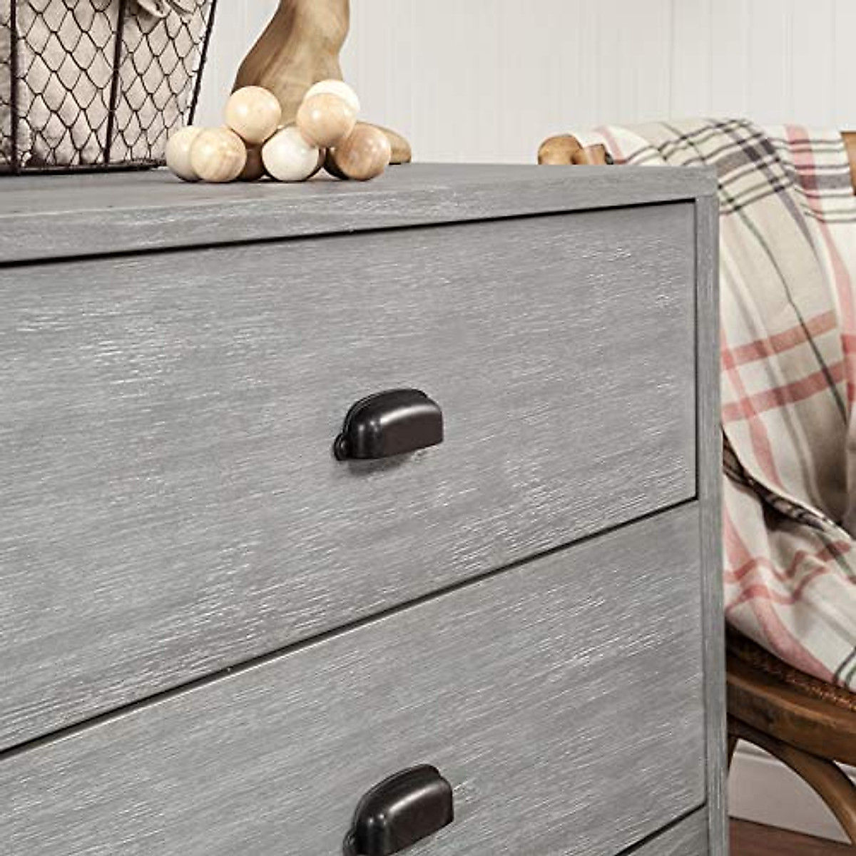 DaVinci Fairway 3-Drawer Dresser in Cottage Grey