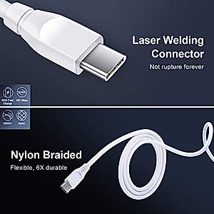 Pixel 7 6 Fast Charger for Google Pixel 7 Pro 6a 6 Pro 5a 5 4a 4 XL 3a 3XL 2,20W Fast USB C Wall Charger PD Power Adapter with 6ft Type C to C Cable for Samsung Galaxy S23 S22 S21 S20 Z Flip4 A53 A13