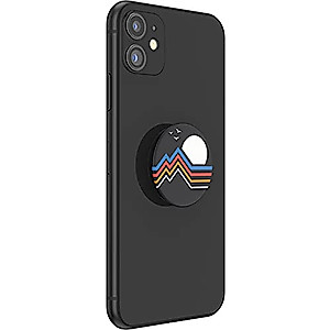 ​​​​PopSockets: Phone Grip with Expanding Kickstand, Pop Socket for Phone - Moon Horizon