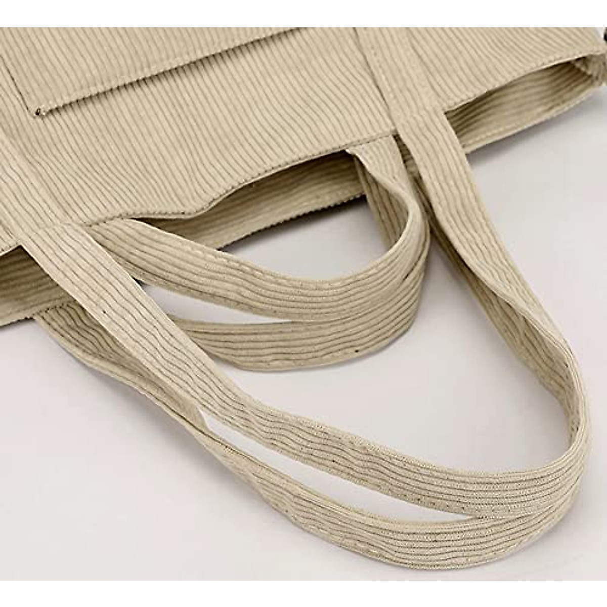 Corduroy Shoulder Bag for Women Fashion Crossbody Bag Tote Handbag Hobo Bag Satchel Purse Casual Retro Lightweight