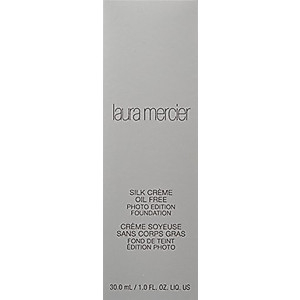 Laura Mercier Silk Creme Oil-free Photo Edition for WoMen, Foundation, Medium Ivory, 1 Ounce