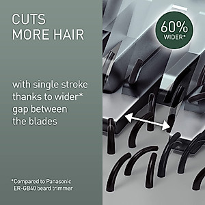 Panasonic ER-GB86 Wet & Dry Electric Beard Trimmer for Men with 58 Cutting Lengths
