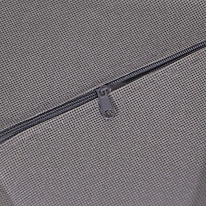 DIOMMELL 6 Pack Foldable Cloth Storage Box Closet Dresser Drawer Organizer Fabric Baskets Bins Containers Divider for Clothes Underwear Bras Socks Lingerie Clothing, M Grey 22-2000