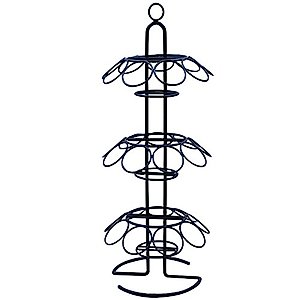 TableCraft Disposable Cone Holder, 17.78 x 17.78 x 42.55 cm, Black