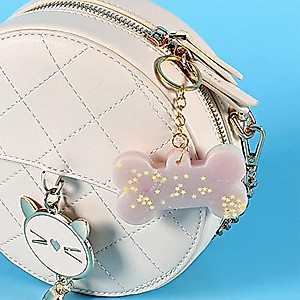 11 Cavities Silicone Dog Bone Shaped Tag Mold Cat Tag Fish Mold Keychain Pendant Clay Mold Pet Dog Tag Resin Molds Circle Round Pendant Epoxy Casting Mould for DIY Homemade Crafts Making