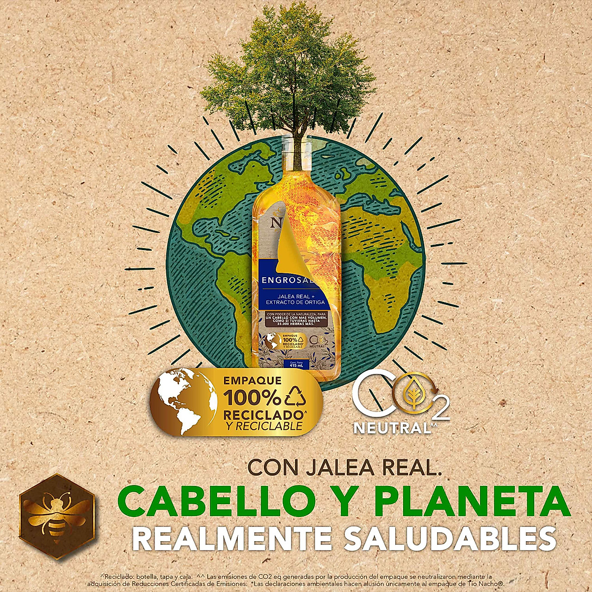 Tio Nacho Anti-Caida y Aclarante Chamomile Shampoo