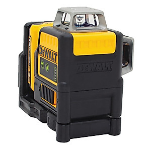 DEWALT 12V MAX Laser Level, Cross Line Laser, 2 x 360, Green (DW0811LG)