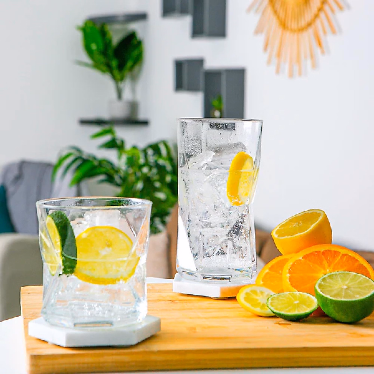 Bormioli Rocco Cassiopea Double Old Fashioned Glass, Set of 4