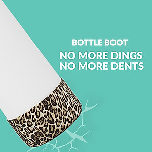 REUZBL Protective Silicone Bottle Boot for Owala FreeSip 40 oz, Hydro Flask 32-40 oz, Iron Flask, Takeya, Thermoflask, and Similar Wide Mouth Water Bottles, Protective Bottle Accessory