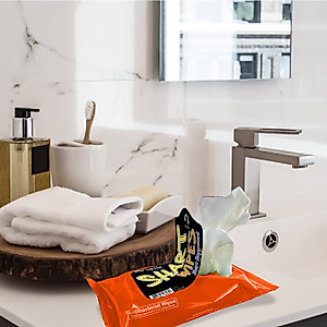 Gears Out Shart Wipes - Wet Wipes for Friends - Made in America, Pocket Size, Novelty