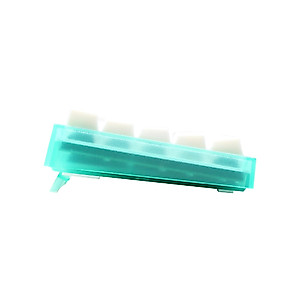Taihao Cubic Profile Nana De Coco Translucent Backlit Doubleshot keycaps for DIY gaming mechanical keyboard oem profile Forested (NanaDeCoco Forested Keycap)