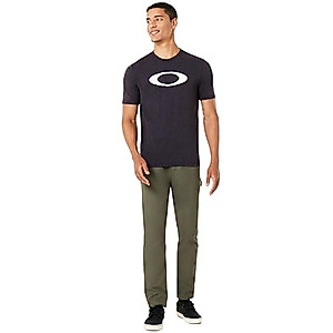 Oakley mens O-bold Ellipse Shirt, Blackout Light Heather, XX-Large US