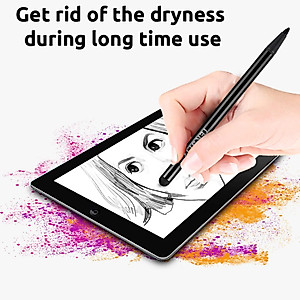 Tek Styz 15 Pcs Capacitive Resistive Stylus Pen Compatible with Samsung Galaxy Tabs A & S Series and Phones S23/S22/S21/S20/S10 - Note 20/10/8/5/4/ Chromebook & Laptops/High Sensitivity Full Size
