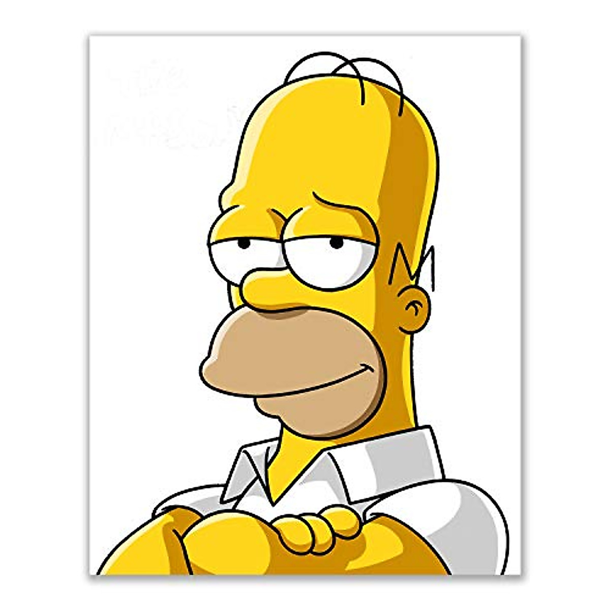 Simpsons Poster Prints - Set of 6 (8 inches x 10 inches) Movie Poster Prints - Bart Homer Marge Lisa Maggie