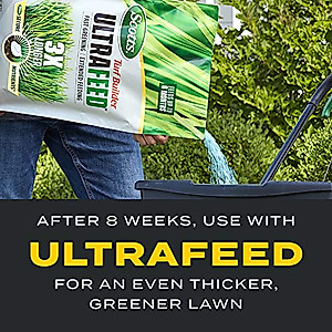 Scotts Turf Builder Triple Action - Combination Weed Control, Weed Preventer, and Fertilizer, 50 lbs., 10,000 sq. ft.