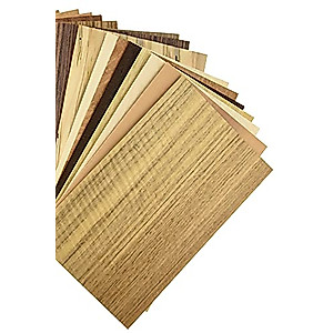 Sauers - SCV-20-MXDOM&EXOTIC Veneer Variety Pack 20 Sq. Ft. by