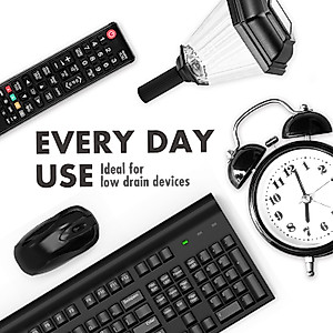 Tenergy AA Rechargeable Battery NiCd 1000mAh 1.2V Battery Pack for Solar Lights, Garden Lights, 12 Pack