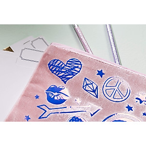 Cricut Holographic Iron On Vinyl Sheets, 12" x 24", DIY Supplies, HTV Rolls - Cobalt