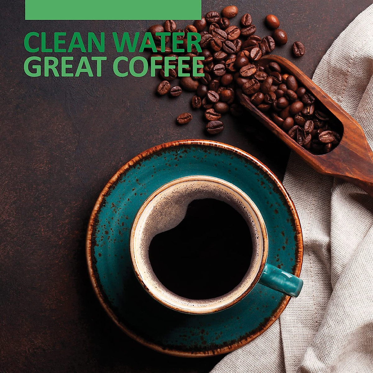 Pack of 6 Replacement Charcoal Water Filters By Housewares Solutions for Keurig Brewers - Keurig Compatible Water Filter Cartridges Universal Fit (NOT CUISINART) for Keurig 2.0 & 1.0 Coffee Makers